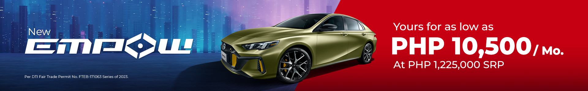 Empow - GAC Motor Philippines | Go and Change