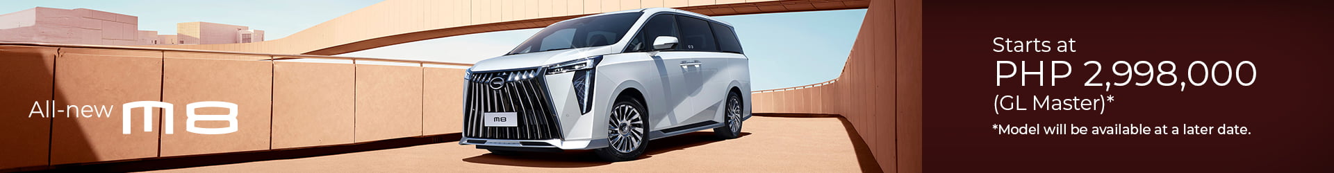 M8 - GAC Motor Philippines | Go and Change